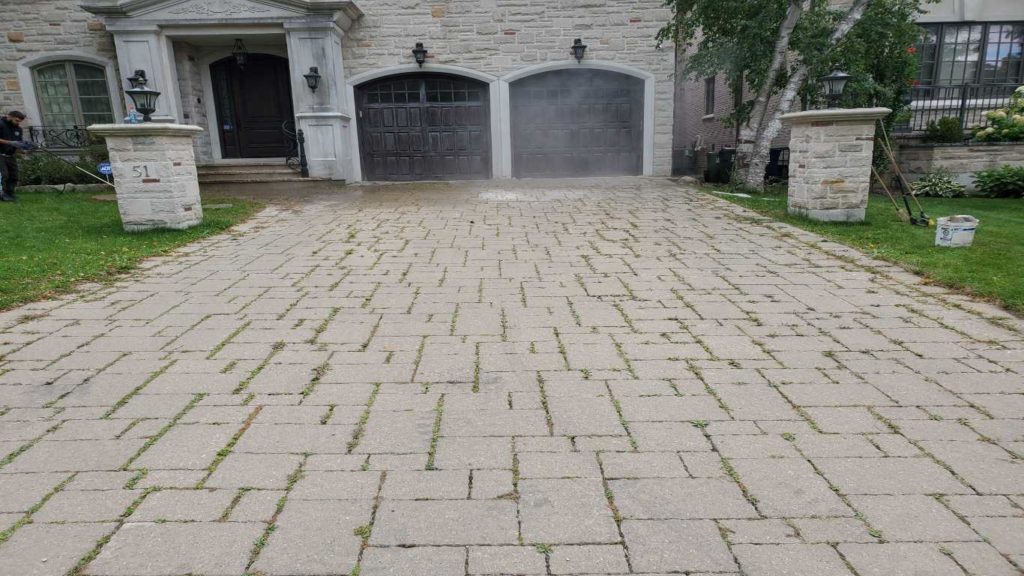 Driveway Power Washing - Terrastone Landscaping