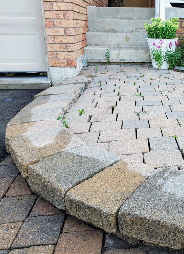 Clean and Reseal Walkway - Terrastone Landscaping